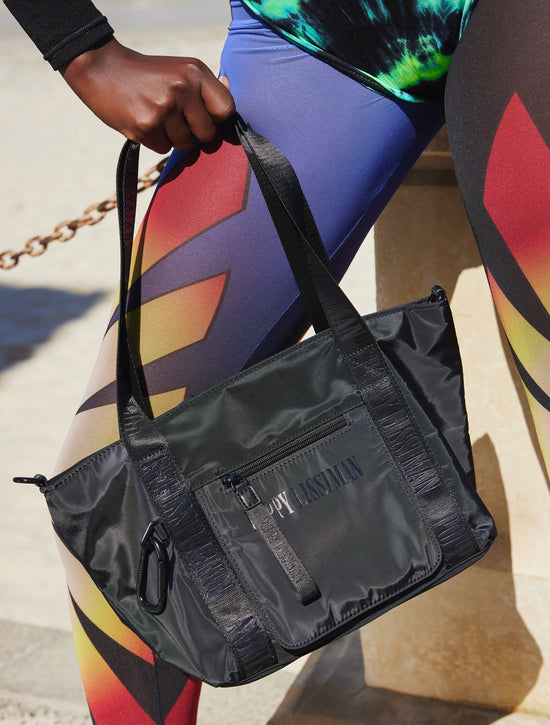 Skutty Flap Tote - Black – Poppy Lissiman